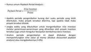 Payback Period Explained, With the Formula and How to Calculate It | PPT