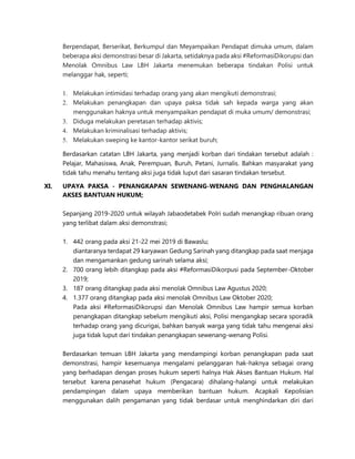 Rilis Calon Kapolri - LBH Jakarta | PDF