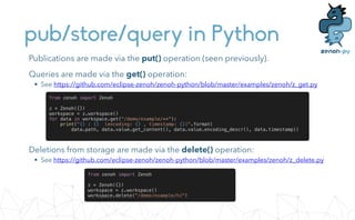 Zenoh Tutorial | PDF