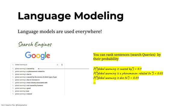 Neural Language Generation Head to Toe | PPT