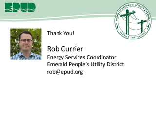 Emerald PUD Snapshot by Rob Currier | PPT