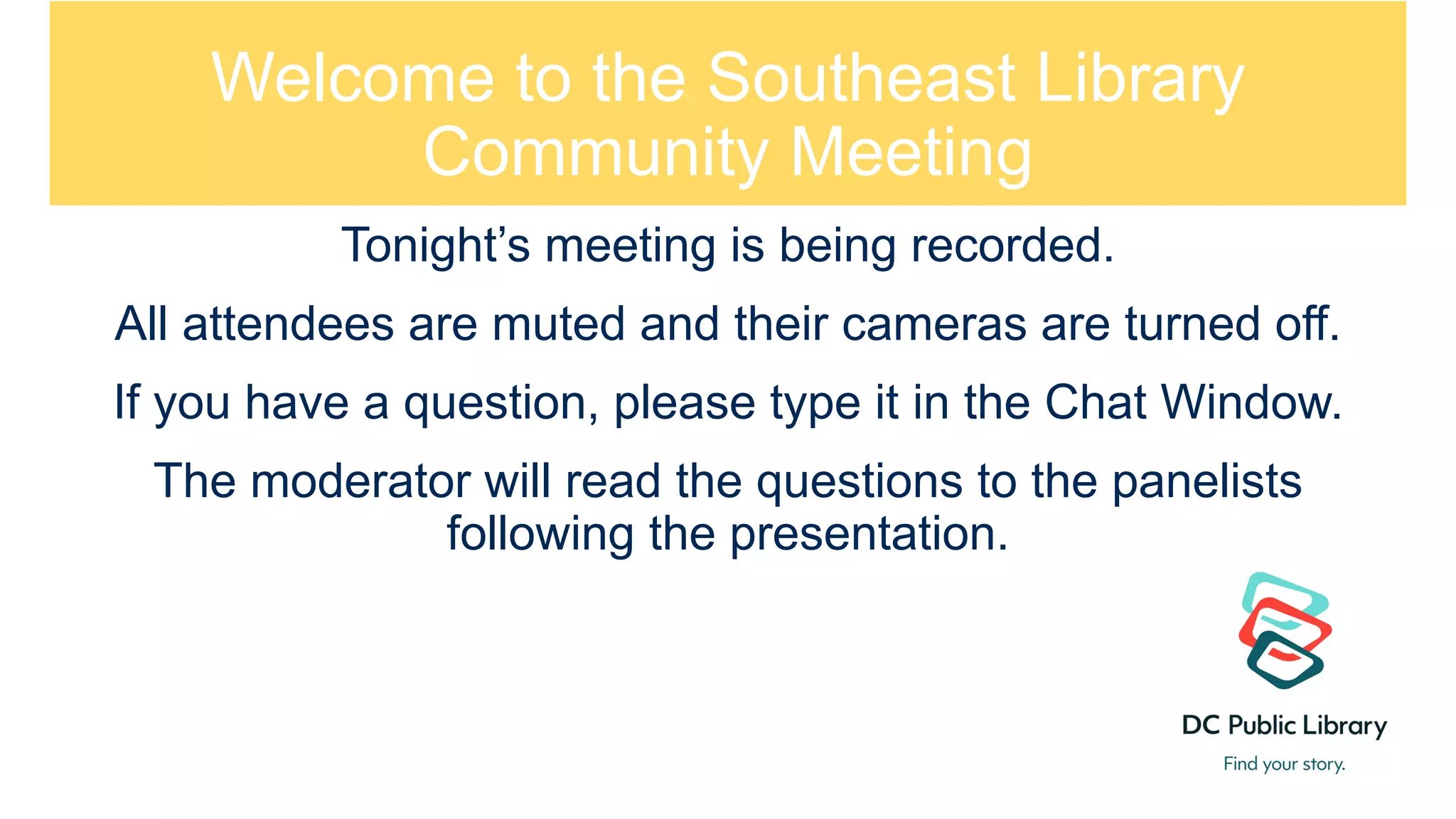 Southeast Library Renovation Design, July 21, 2021 | PPT