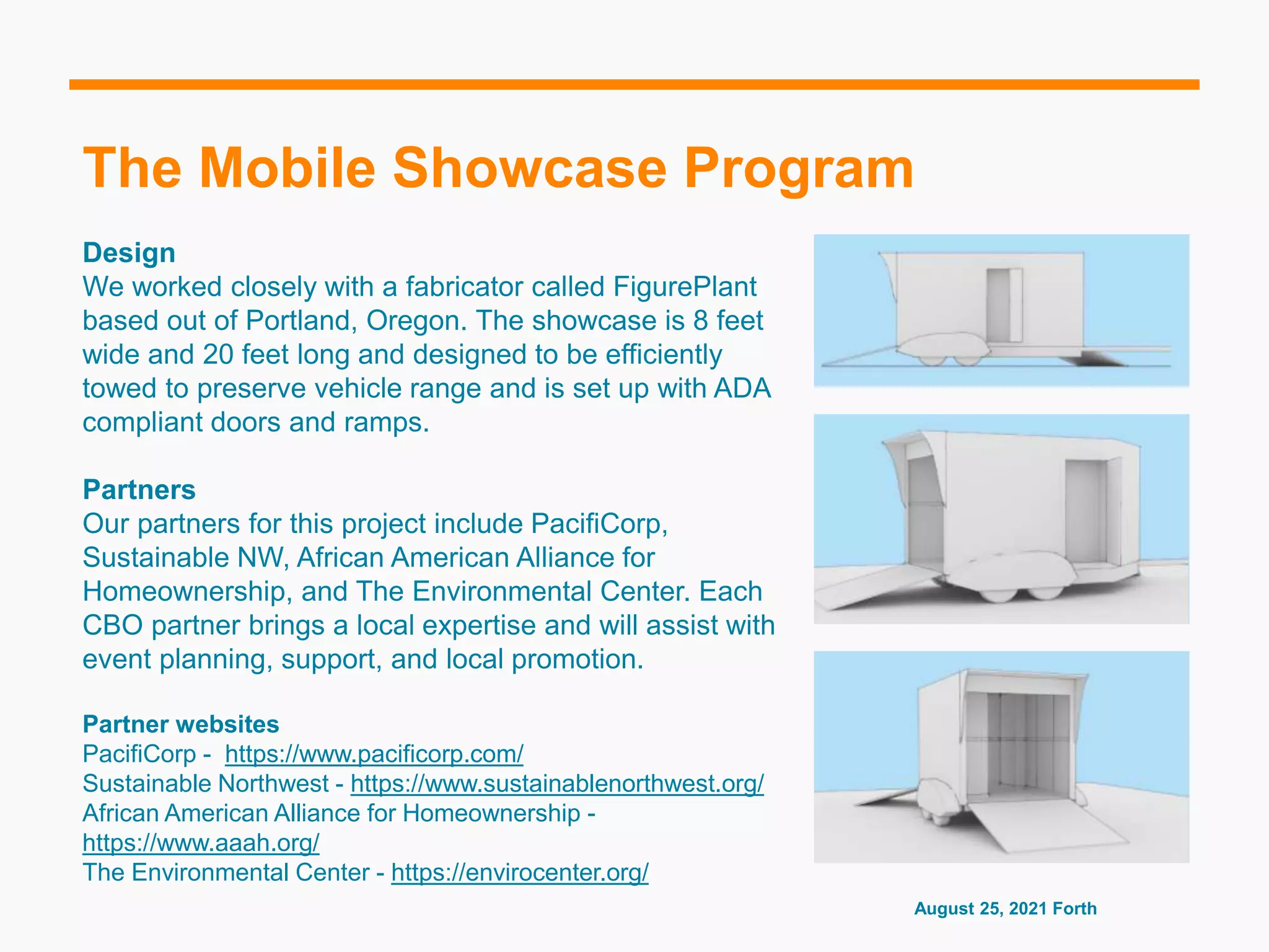 The Mobile Showcase Program by Steven Alaman | PPTX