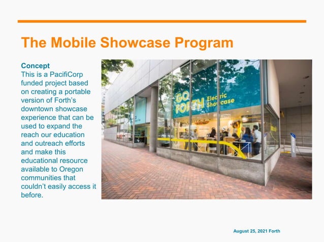 The Mobile Showcase Program by Steven Alaman | PPTX