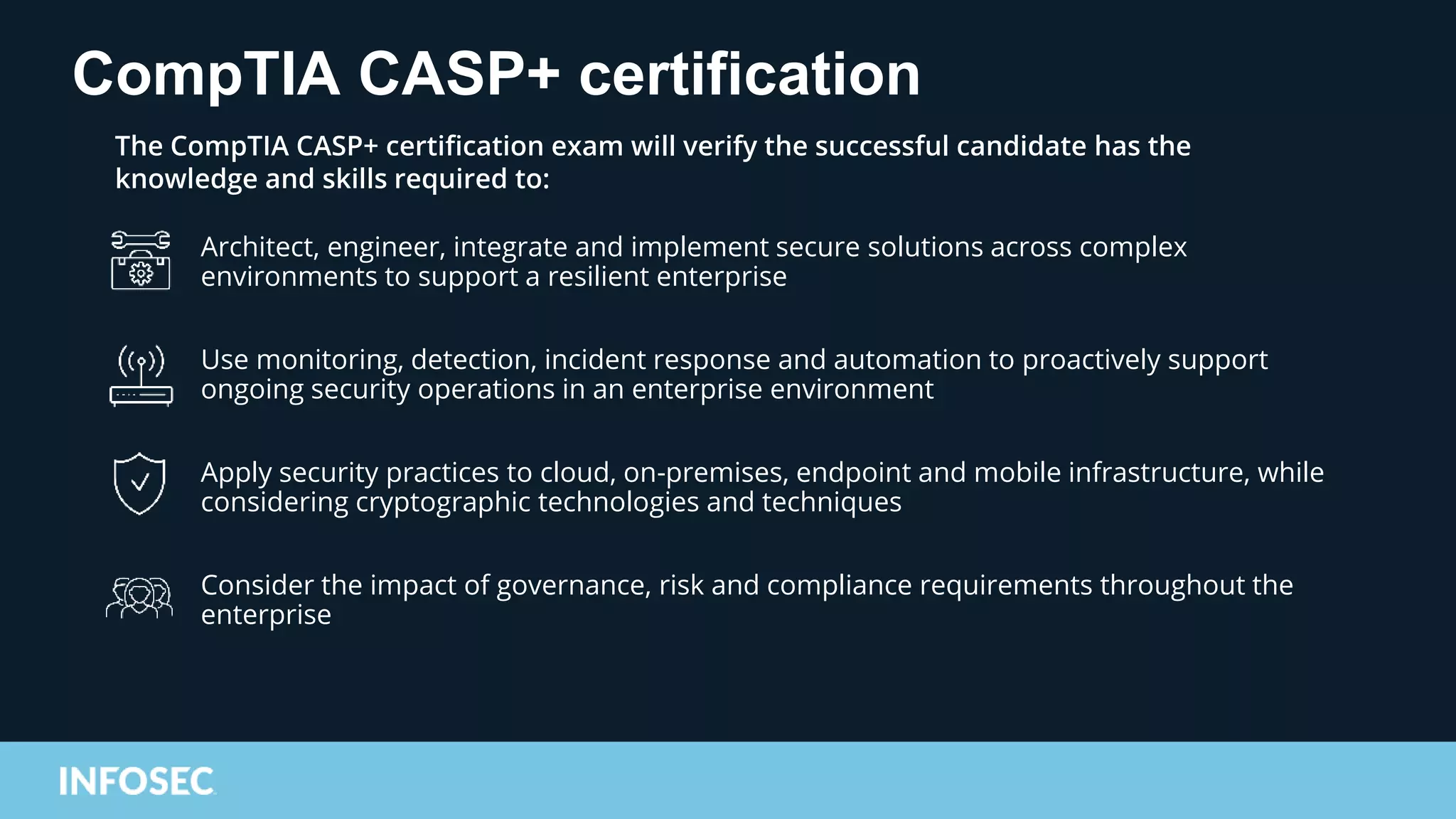 CompTIA CASP+ | Everything you need to know about the new exam | PPTX