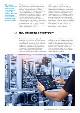Global Lighthouse Network - 2021 | PDF