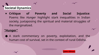 Exploring Indian Identity and Culture in Jayanta Mahapatra's Poetry | PPT