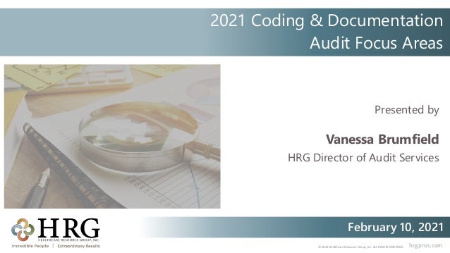 2021 coding-and-documentation-audit-focus-areas webinar