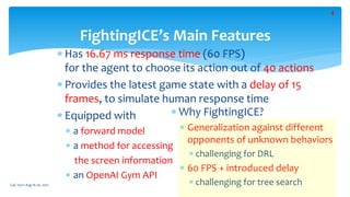 2021 Fighting Game AI Competition | PPT