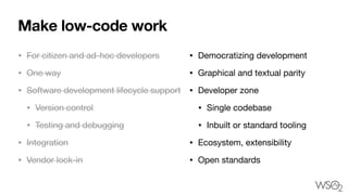 Crossing the low-code and pro-code chasm: a platform approach | PPT
