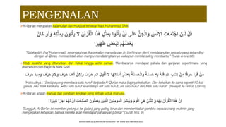 2021-Kepentingan al-Qur'an dalam Kehidupan - dr mohd adib abd muin | PDF