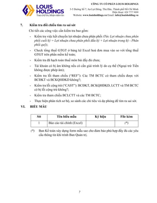 2021 louis holdings - huong dan lap bctc rieng | PDF