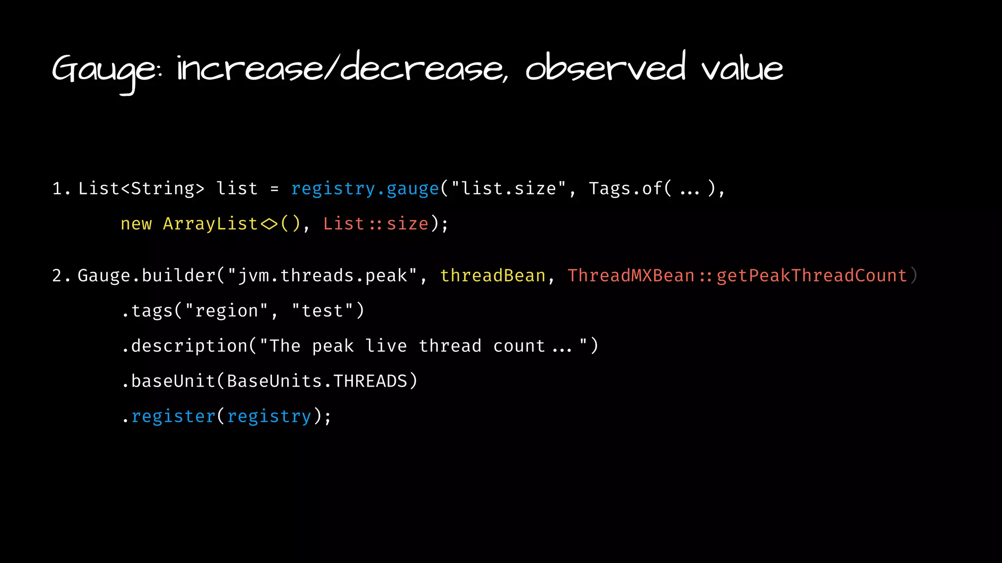Know your app: Add metrics to Java with Micrometer | DevNation Tech Talk | PDF