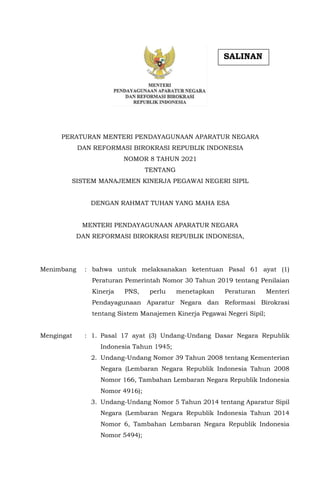 2021-Permenpan RB Nomor 8 Tahun 2021.pdf