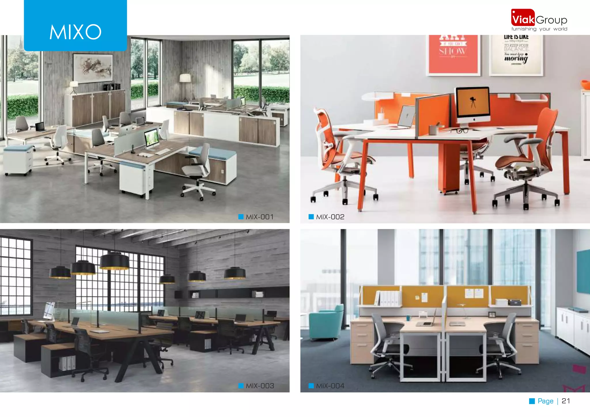 Modular Office Furniture - Viak group | PDF