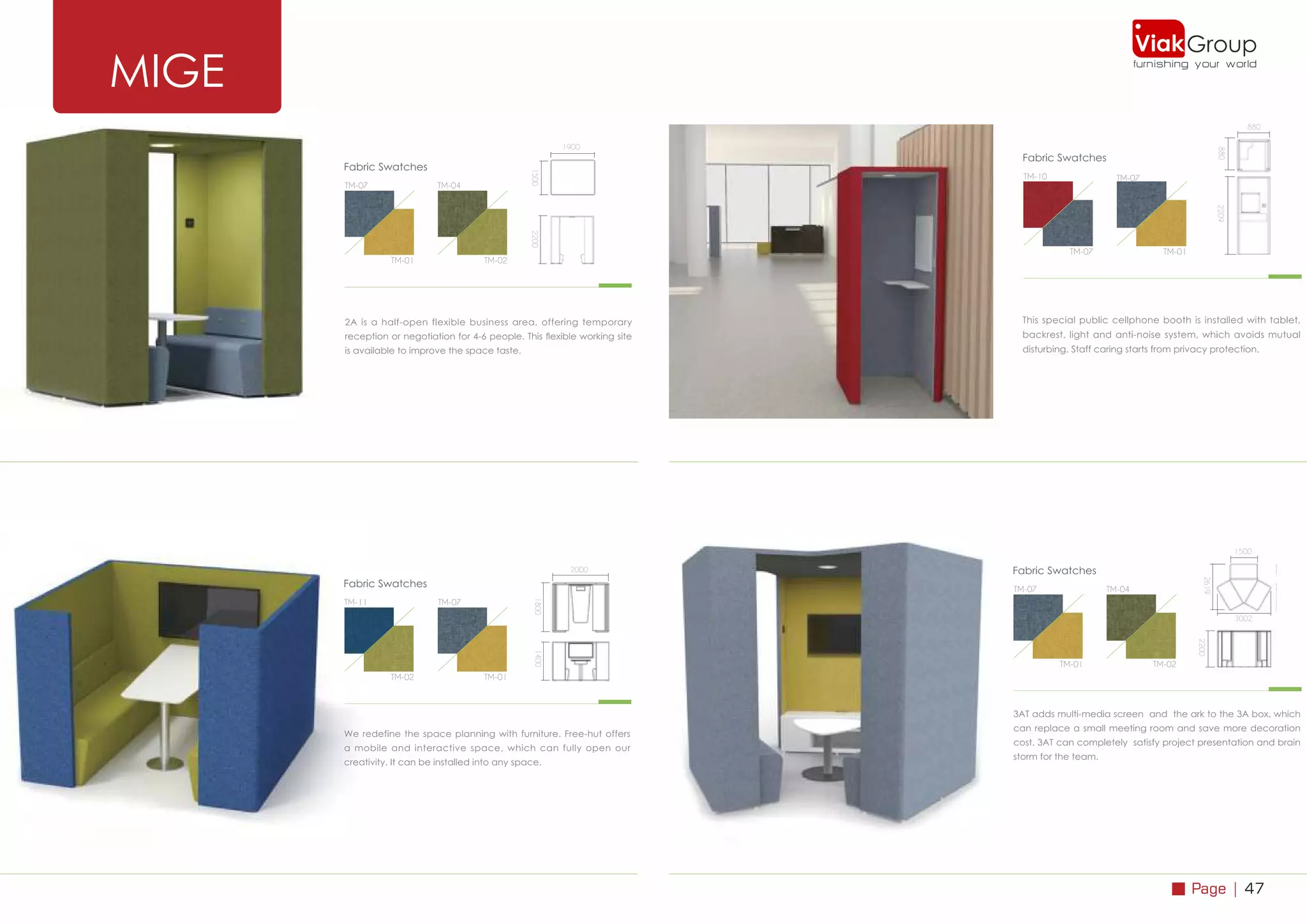 Modular Office Furniture - Viak group | PDF