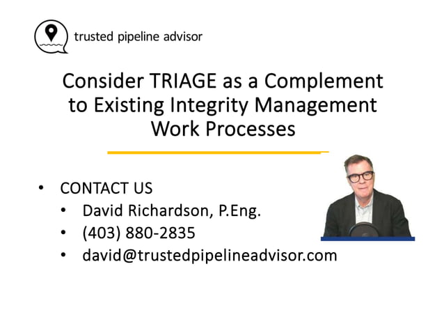 Pipeline Failure Classification - Composite Pipelines | PPTX