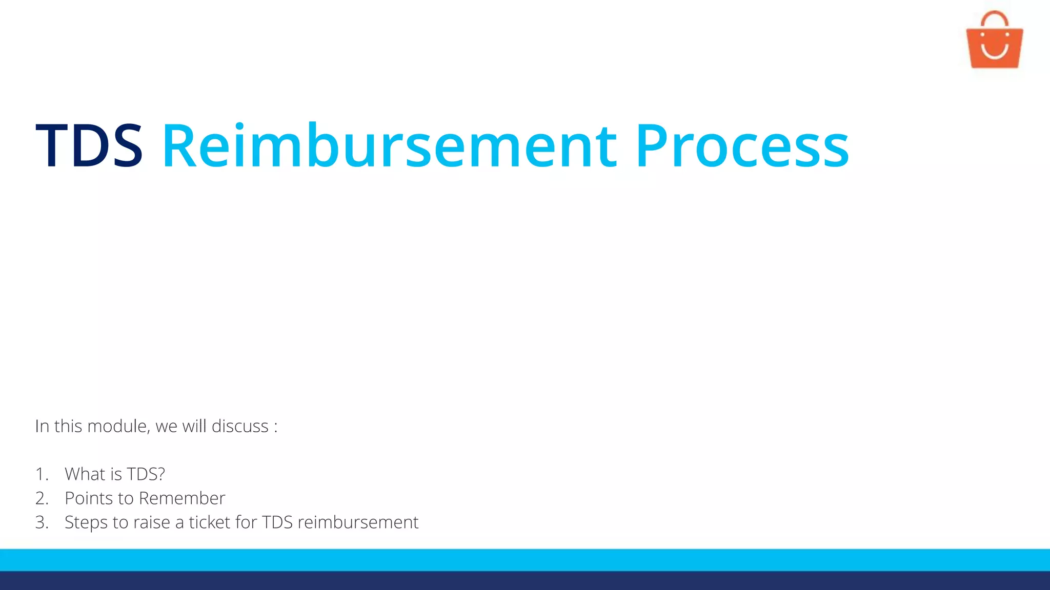 TDS reimbursement process | PDF