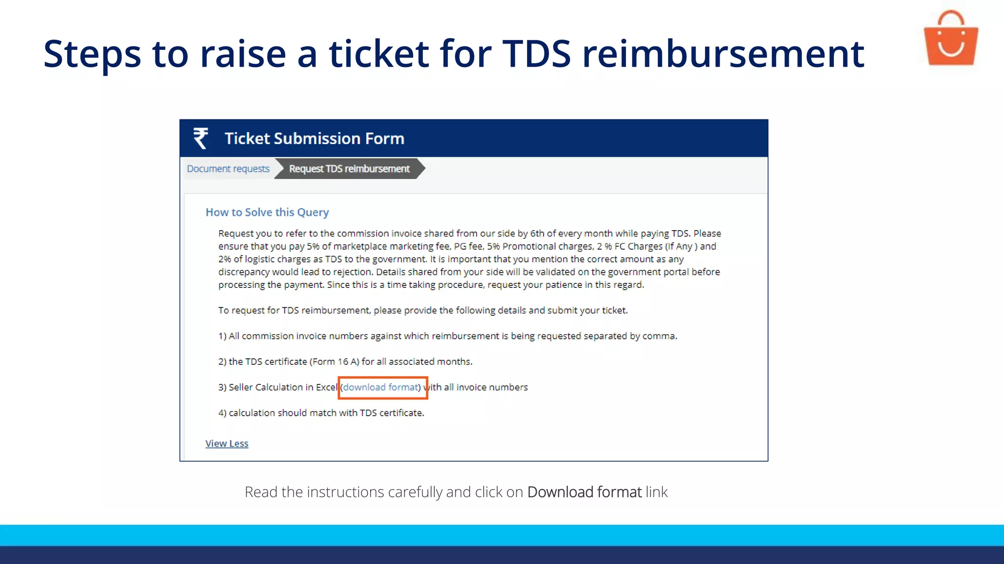 TDS reimbursement process | PDF