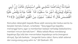 Belajar Berdoa Bersama Nabi Musa | PPT