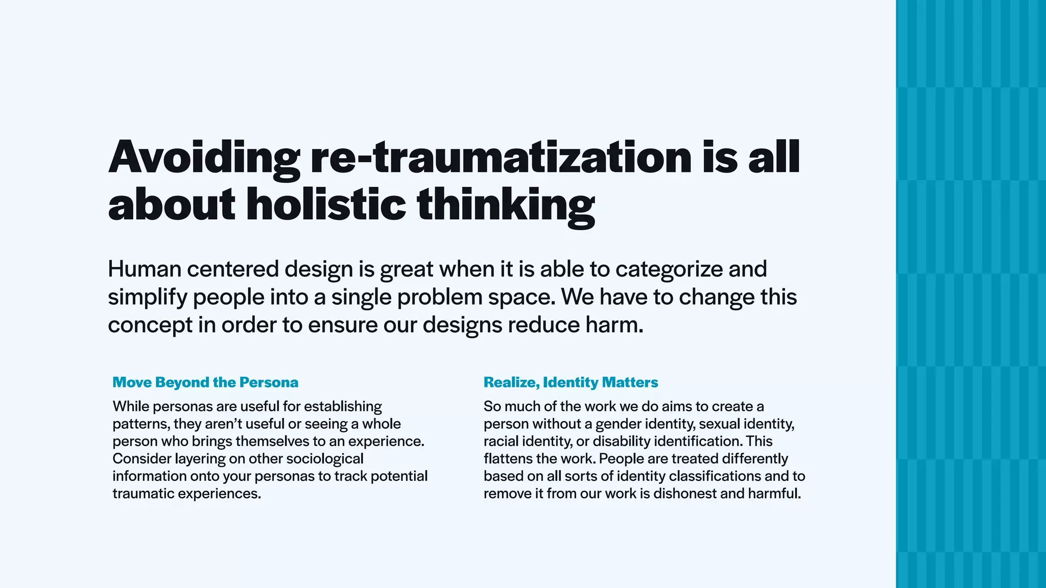 Intro to Trauma Informed Design | PPT