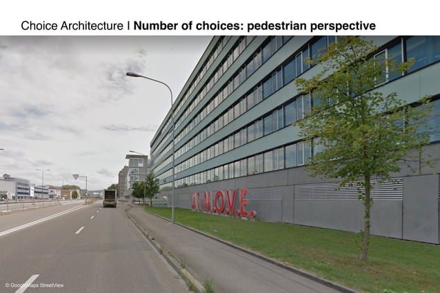 Karolina Konecka "Choice Architecture and Nudging in the built ...