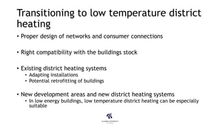 Technical challenges and solutions for the integration of low-grade ...