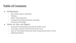 Visual Transformers | PPT