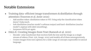 Visual Transformers | PPT
