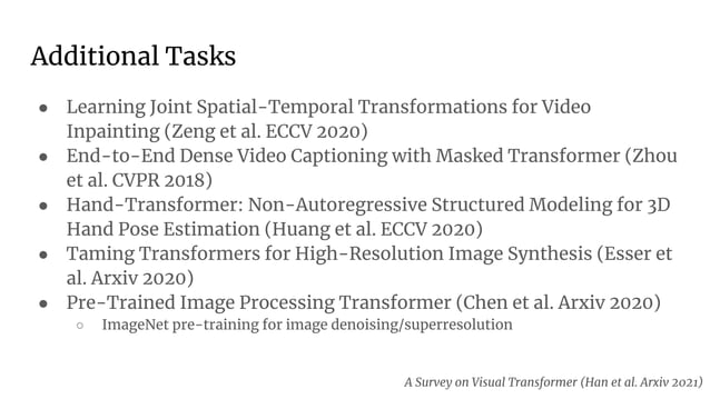 Visual Transformers | PPT