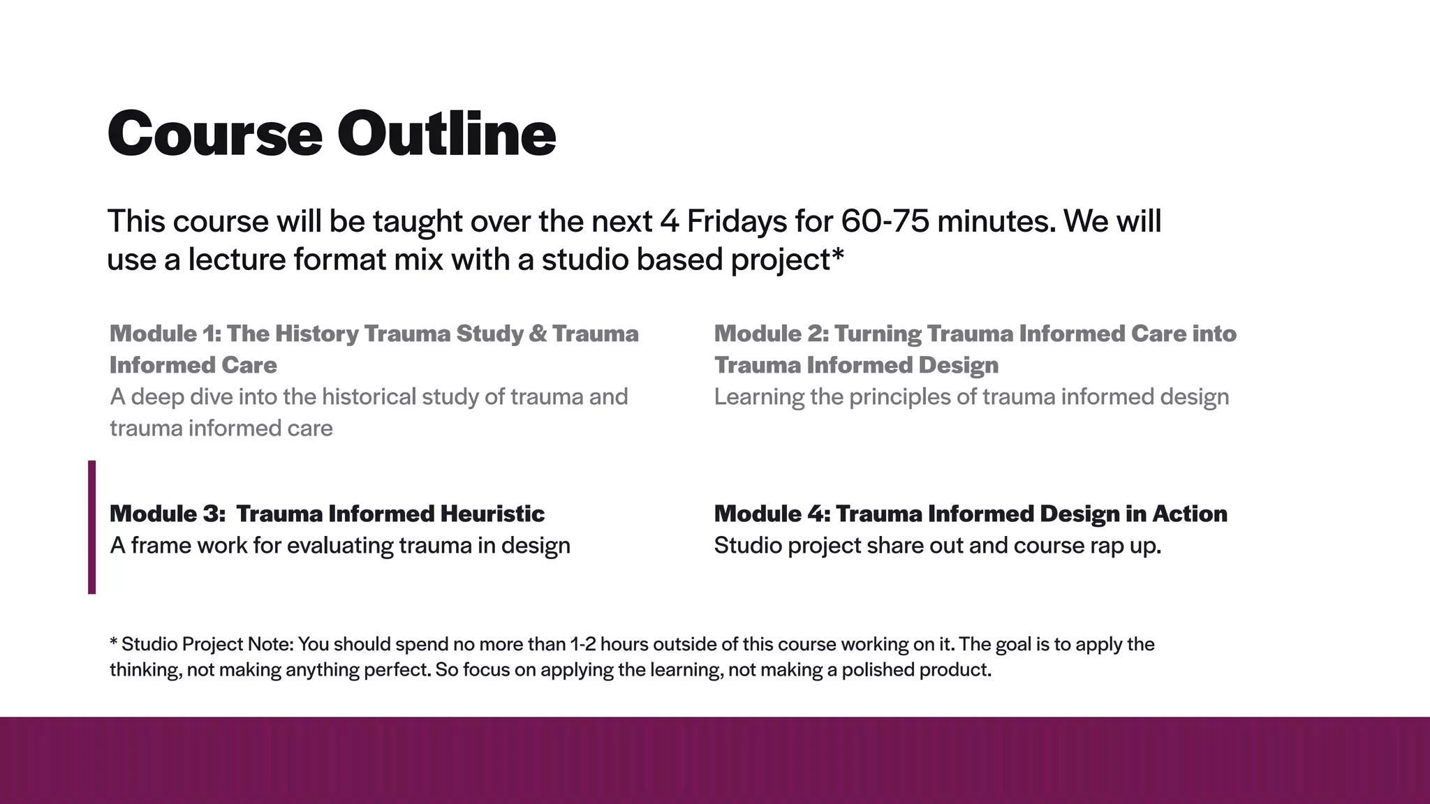 Trauma Informed Design: Learning and Applying the Trauma Heuristic | PDF