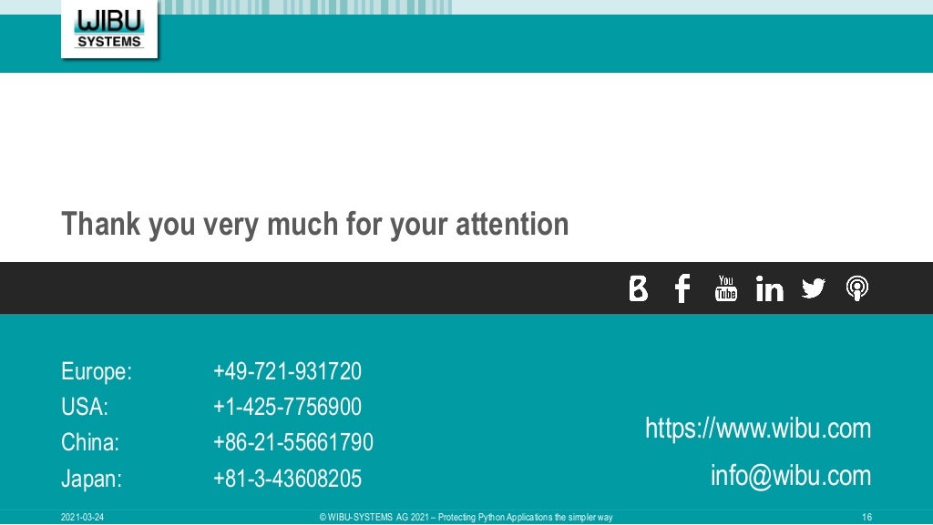 Protecting Python applications the simpler way | PPT