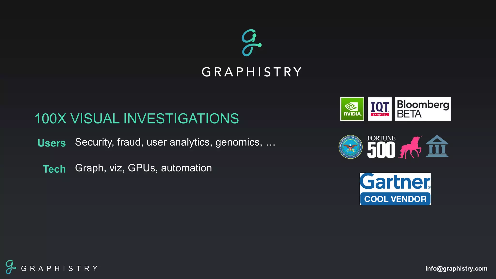 Graphistry: Low-code & no-code GPU-accelerated visual graph analytics | PPTX
