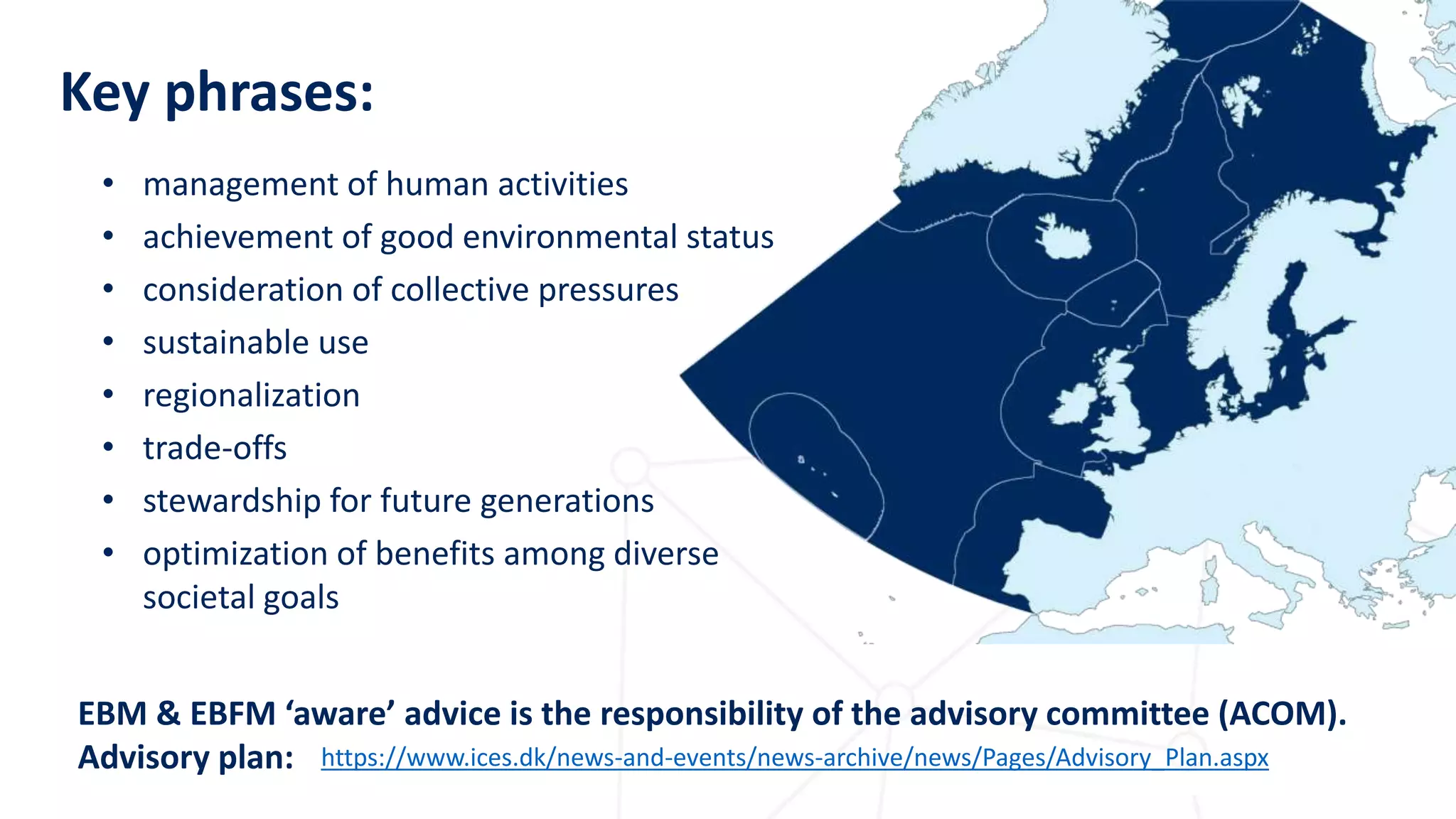 Ecosystem Based Fisheries Management & ICES | PPTX