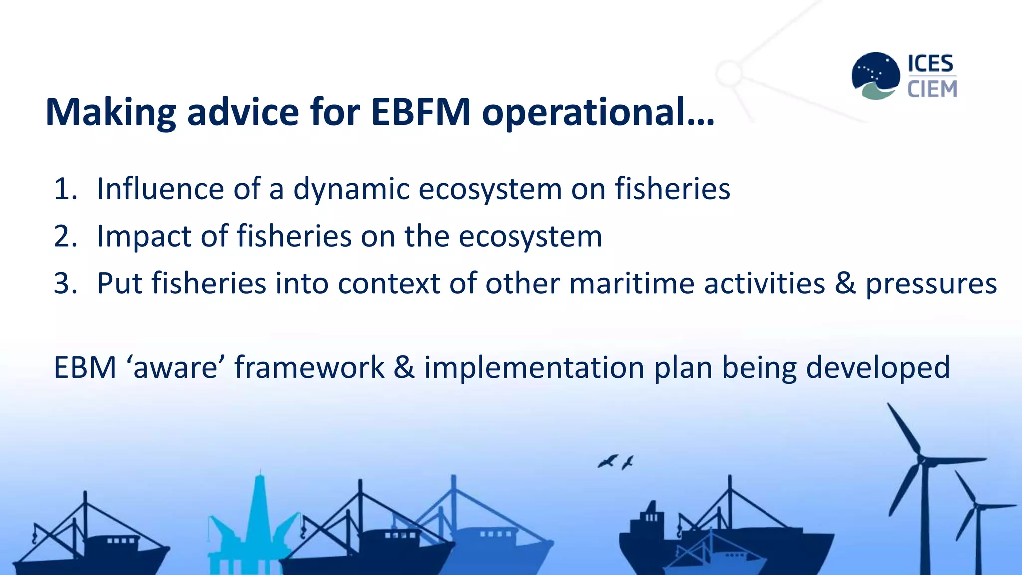 Ecosystem Based Fisheries Management & ICES | PPTX
