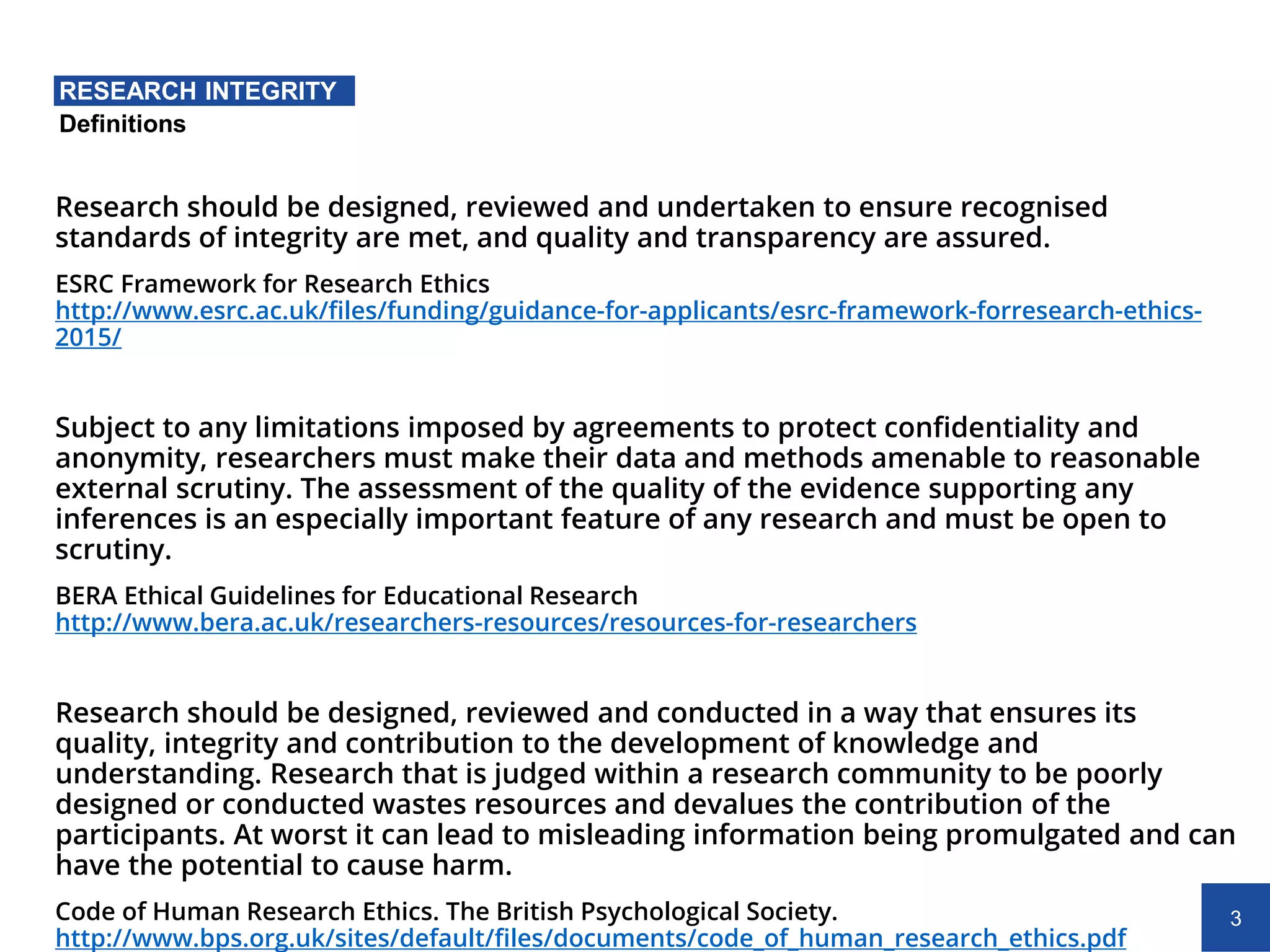 Research Integrity: Philosophical Perspectives | PPTX