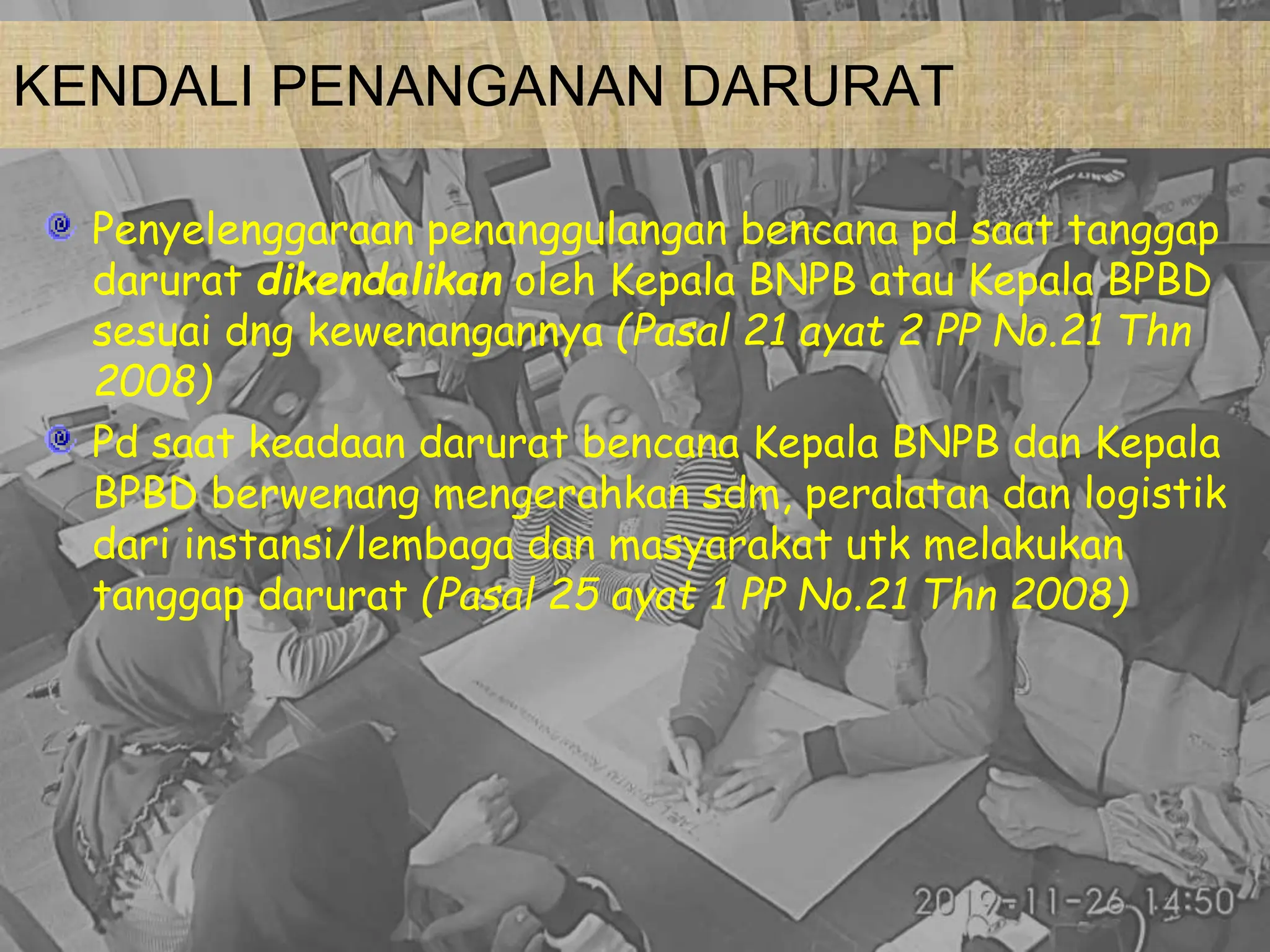 Sistem Komando Tanggap Darurat Bencana.ppt