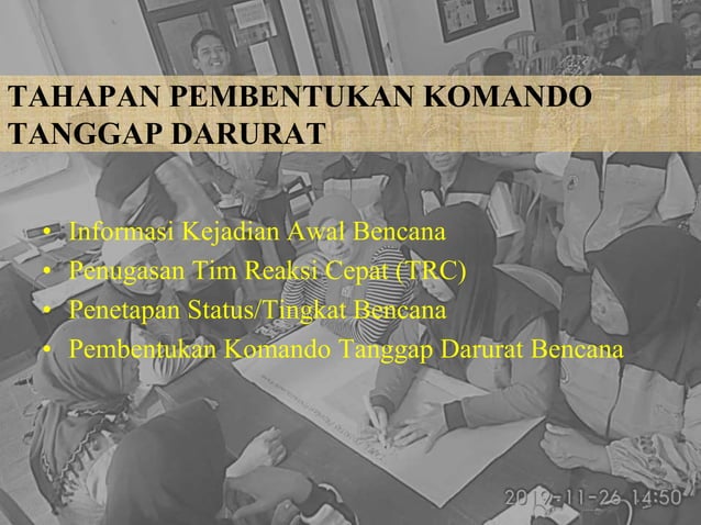 Sistem Komando Tanggap Darurat Bencana.ppt