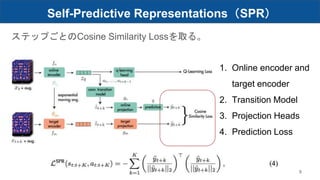 【DL輪読会】Data-Efficient Reinforcement Learning with Self-Predictive Representations | PPTX