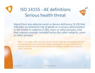 20210413 nvfg acs iso14155 13_apr2021 | PDF