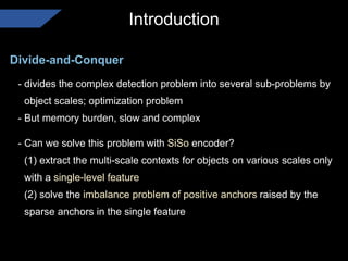 Review: You Only Look One-level Feature | PPT