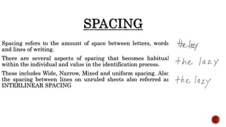 Class Characteristics of Handwriting.pptx