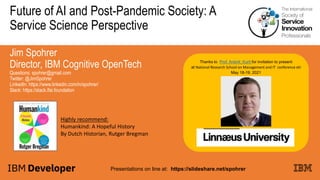 20210519 jim spohrer sir rel future_ai v14 | PPT