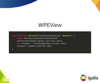 WPE WebKit for Android | PPT