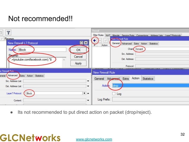 Layer 7 Firewall on Mikrotik | PDF