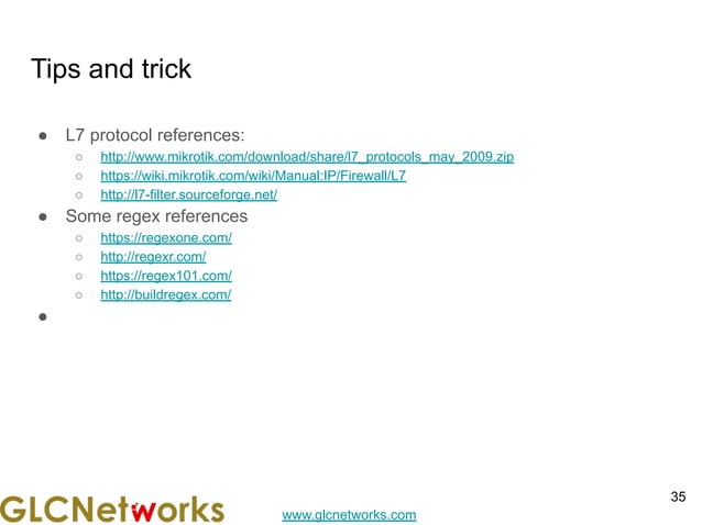 Layer 7 Firewall on Mikrotik | PDF