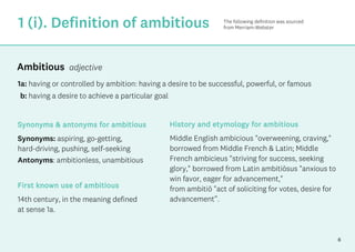 The Ambitious Woman | PDF