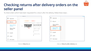 Tracking returns | PPT