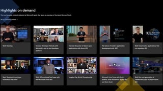 Microsoft Build Recap Community Day | PPT