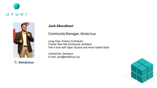 Enabling new client operating systems in Uyuni. AlmaLinux as an example ...